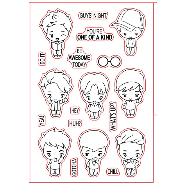 One Direction Chibi Template