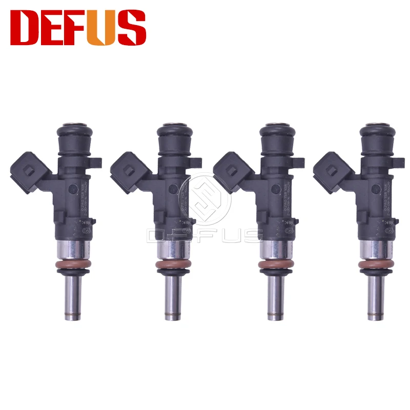 DEFUS 4PCS 0280158108 Bico Fuel Injector Nozzle For OPEL Corsa D Astra ...