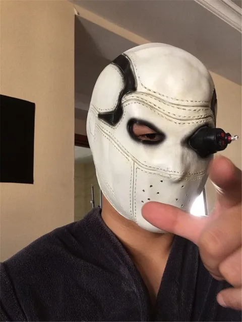Suicide Squad Deadshot Light Up Mask Adult Halloween Costume Fancy mask ...
