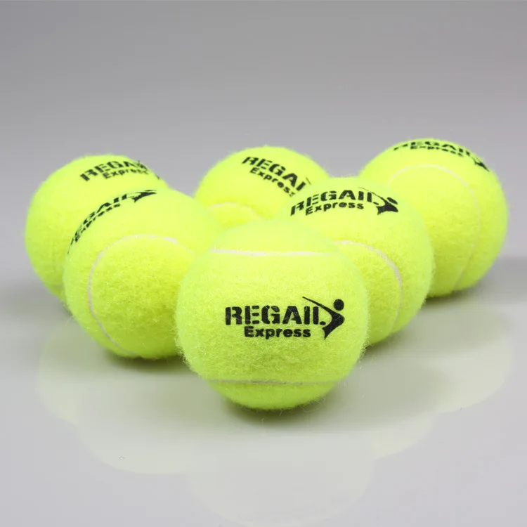 10 PCS High Resilience Tennis Ball Durable Training Exercise Practice ...