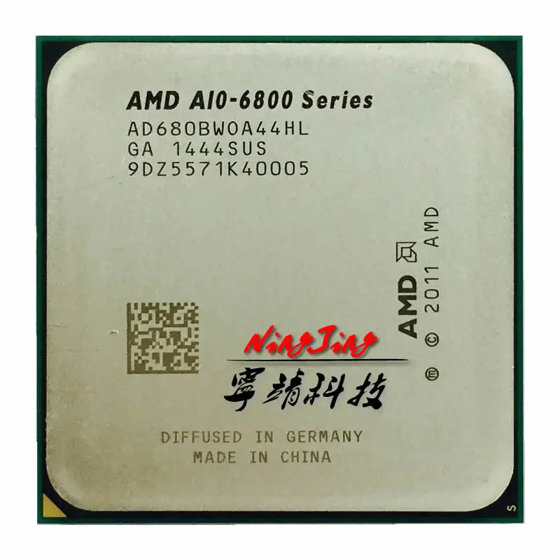 AMD A10 Series A10 6800B A10 6800 4.1GHz Quad Core CPU Processor ...