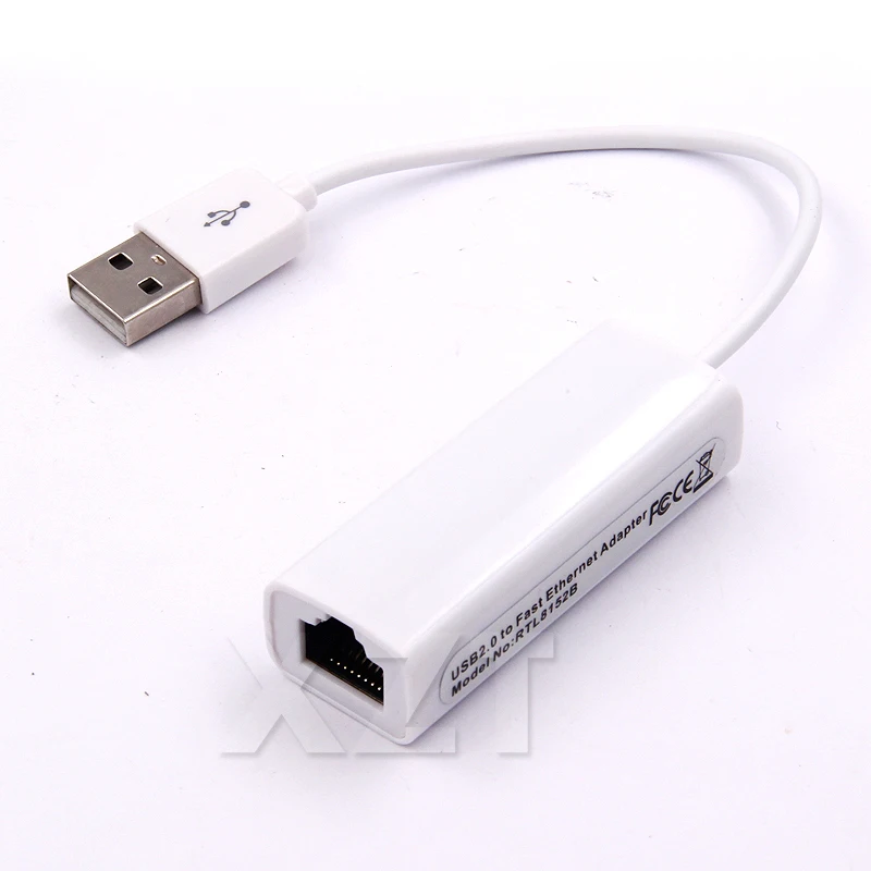 Portable USB 2.0 to RJ45 Ethernet Network Card Lan USB Adapter 10 ...