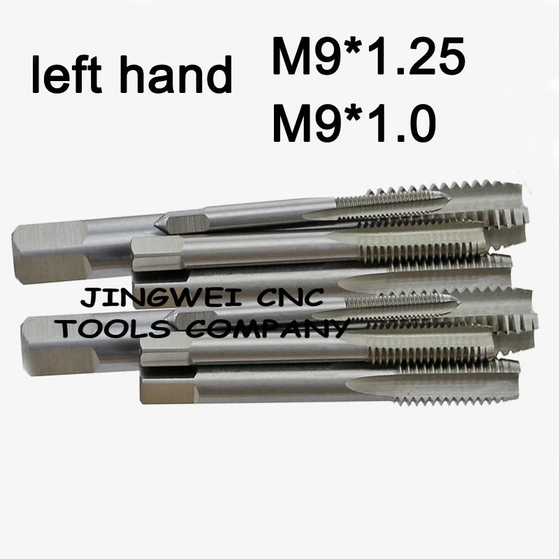 HSS Left Hand Thread tap M9*1.25, M9*1.0, left screw thread tap, left ...