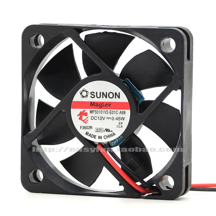 Brand New Sunon Maglev Mf50101v2-e01c-a99 5cm Silence 5010 Cooling Fan ...