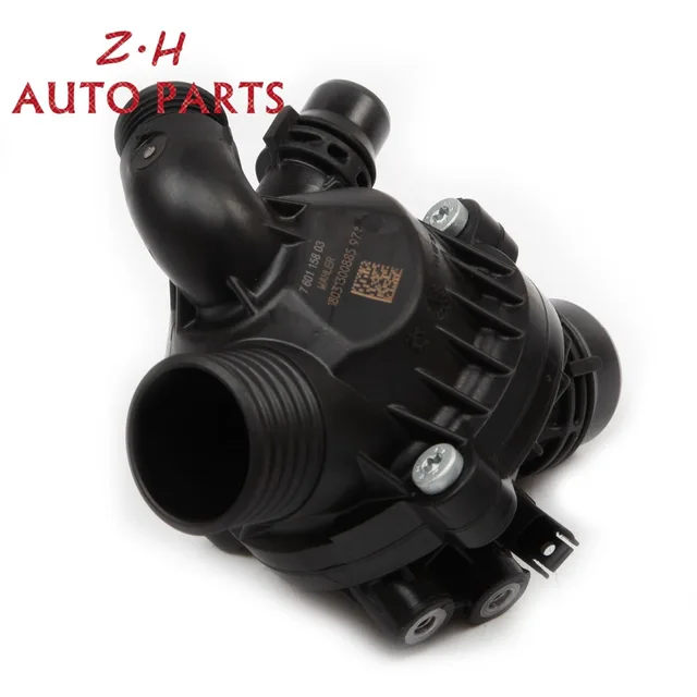 NEW Engine Coolant Thermostat w/ Housing 11 53 7 601 158 For BMW E90 ...