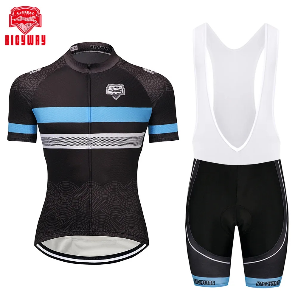 Bicyway Brand Short Sleeve Breathable MTB Bike Clothing Women Bicycle ...