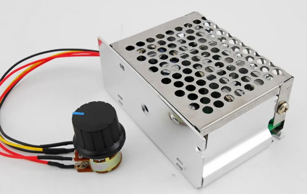 Dc 10V ~ 50V 40A Pwm Sebességű Motorvezérlő Kefe Motorvezérléshez 0% ...