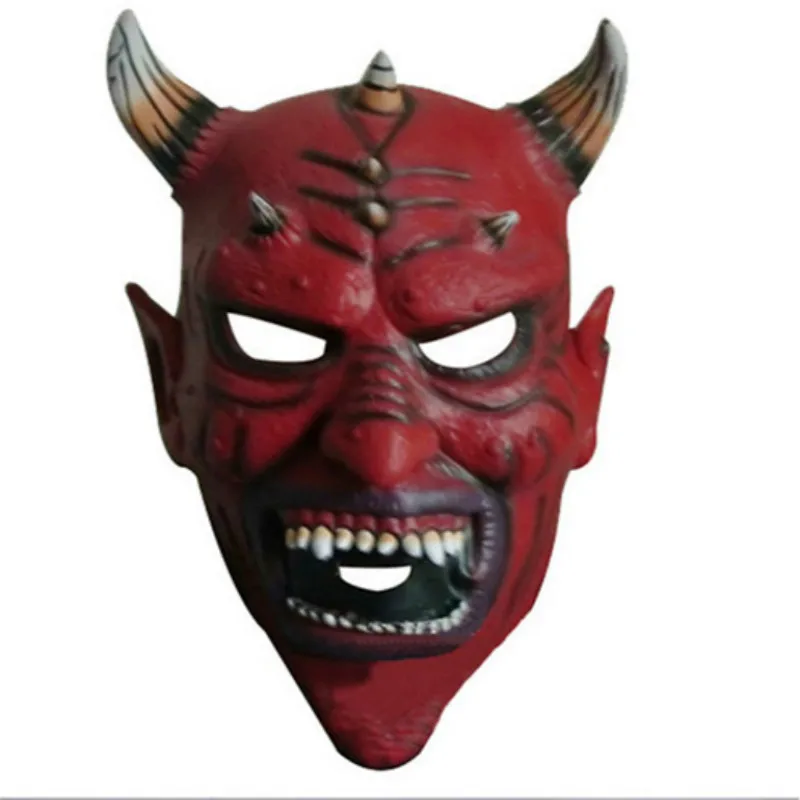 Carnival Halloween Devil Carnival Night Party Horns Skull Hedging Mask ...