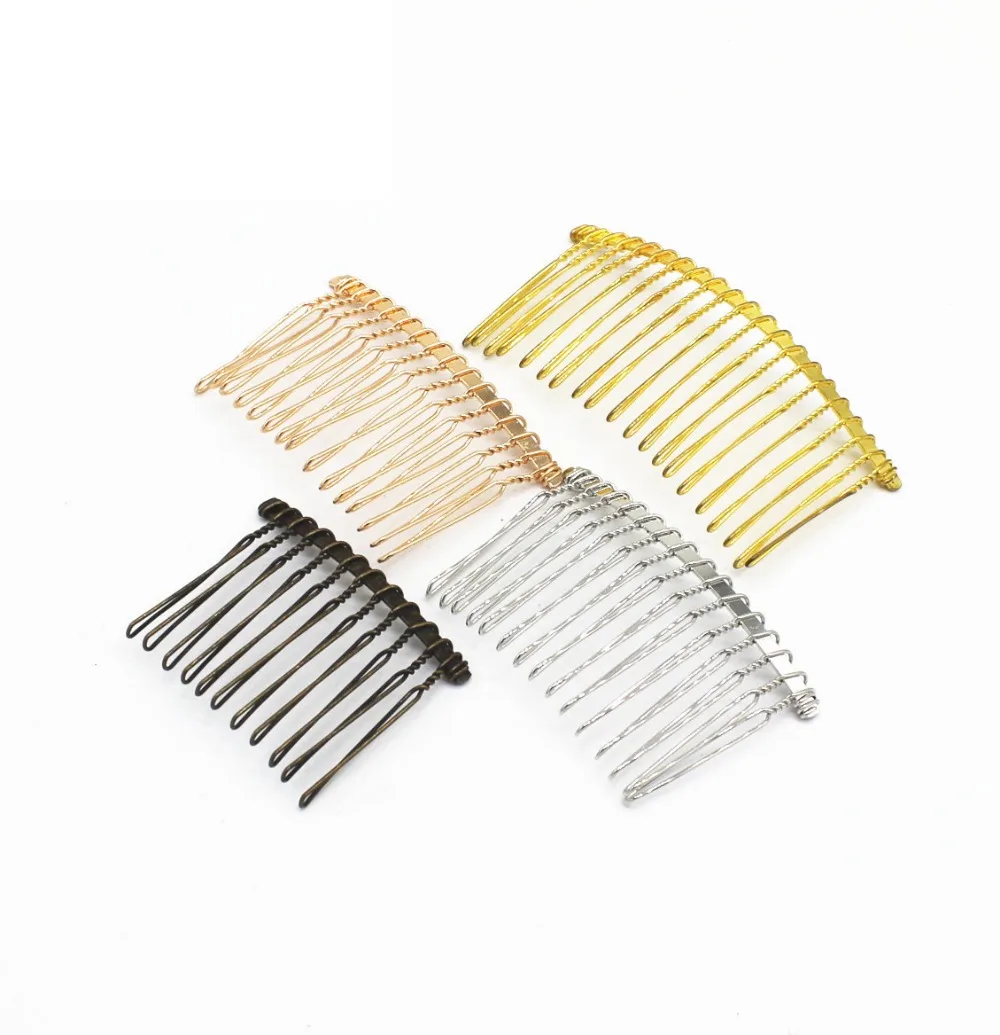 Hair Combs Metal Accessories | Comb Diy Hair Accessory | Alloy Iron ...