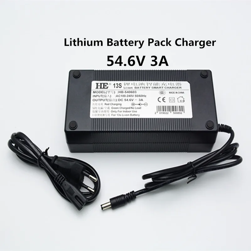 Kingwei 1pcs Dc 54.6v 3a Ac 100v-240v Adapter Converter Power Supply ...