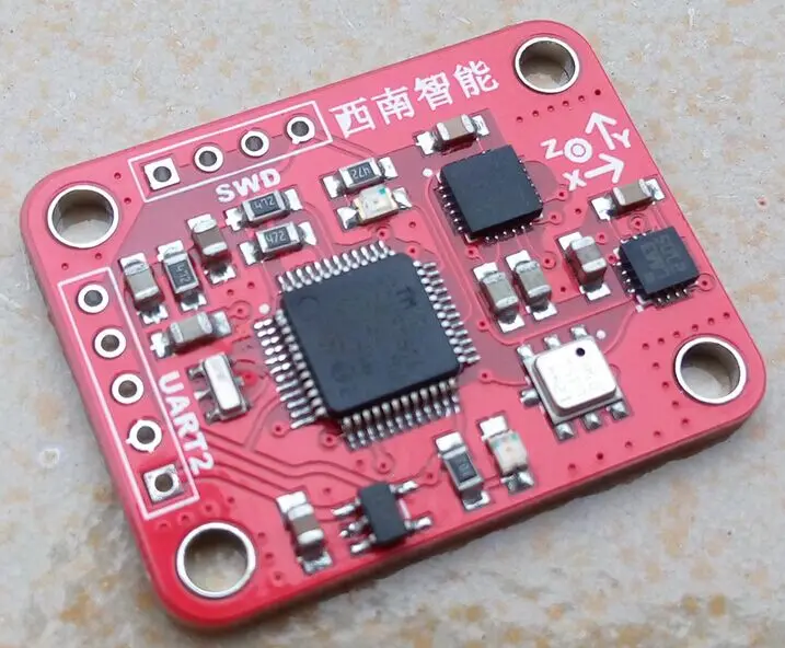 STM32 & AHRS MPU6050 HMC5883 BMP180 attitude indicator module Kalman ...