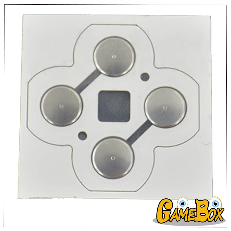 Tira de conducción de botones ABXY para Nintendo 3DS, botones cruzados ...