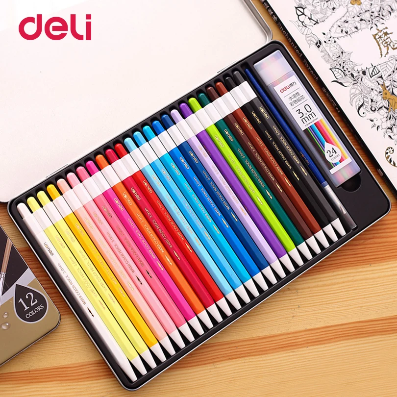 Prodotto - Deli School Supplies color pencils Watercolor Painting pens ...