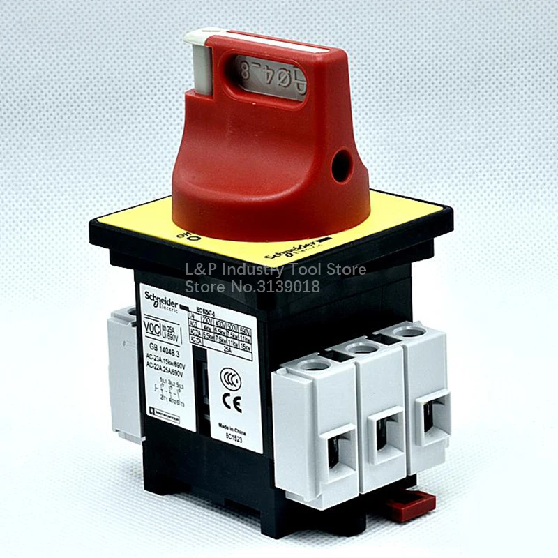 New-Original-Schneider-25A-3P-VCF0C-V0C-KCF1PZC-Load-Switch-Body-V0C ...