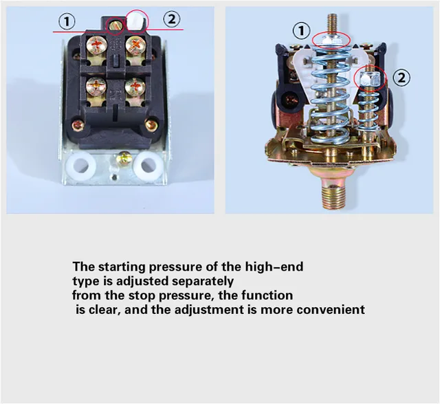 Water Pump Pressure Switch Adjustments