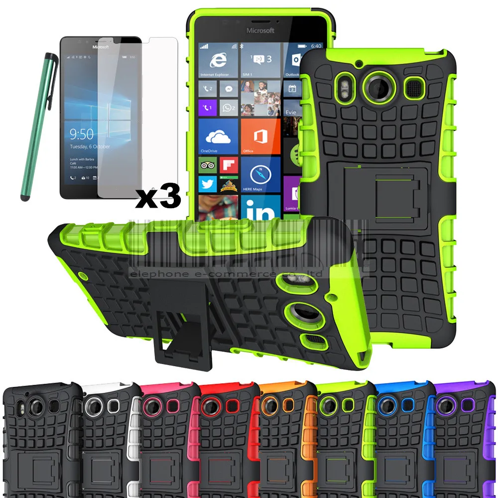Phone Case For Nokia Microsoft Lumia 950 Hybrid Shockproof Protective ...