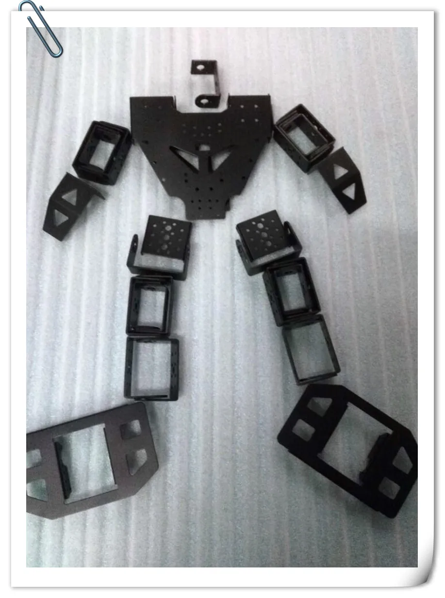17DOF Arduino Humanoid Robot frame(no servo) control servo Robotic ...