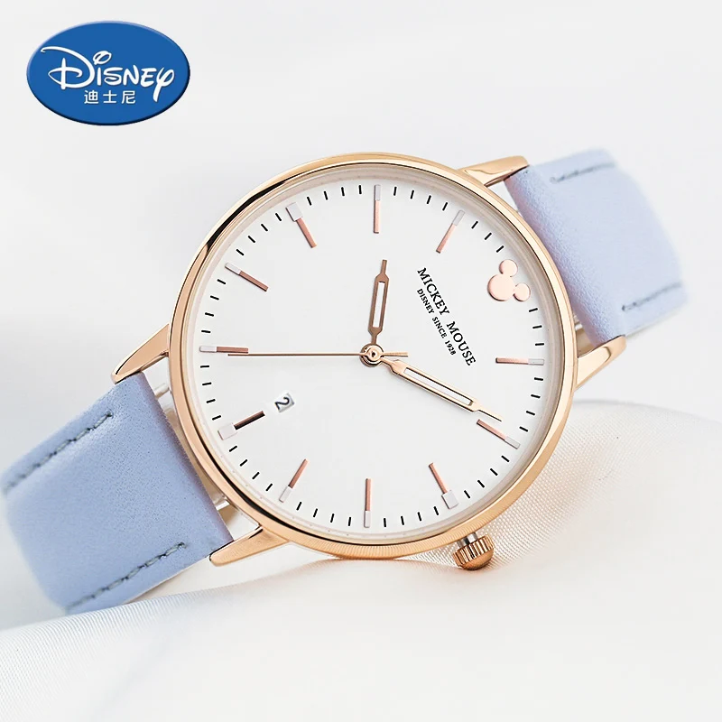 Disney Simple Women-watches 2017 Brand Luxury Casual Simple Watch Rose ...