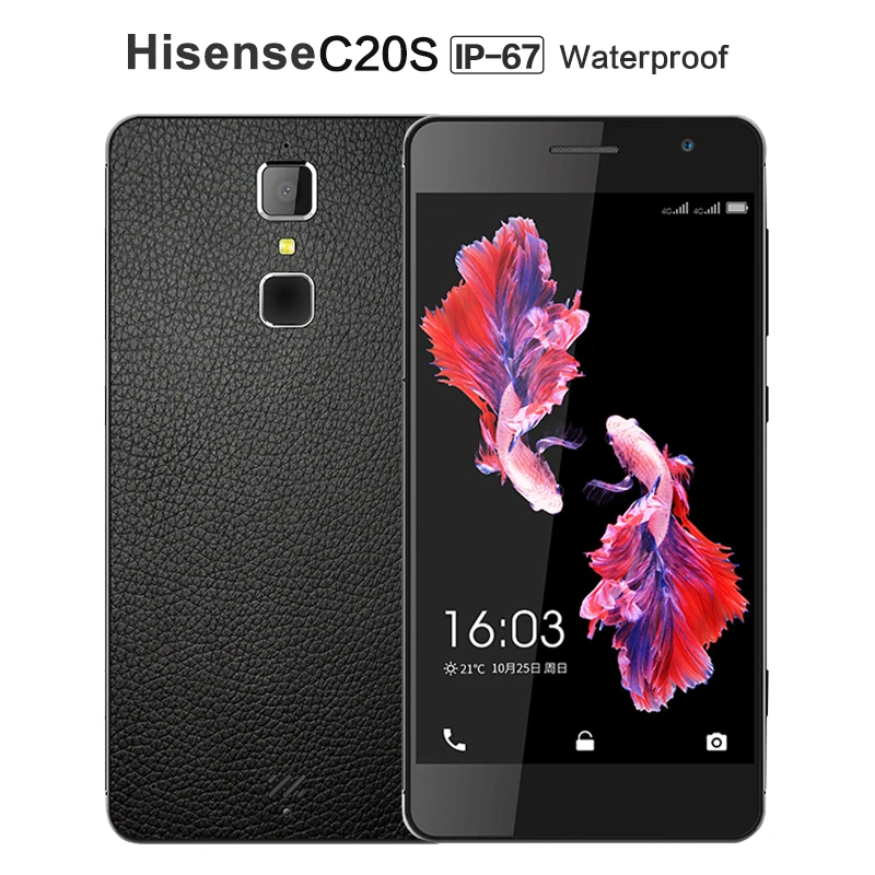 Original Hisense C20S IP67 A Prueba de agua Teléfono 4G LTE Octa Core ...