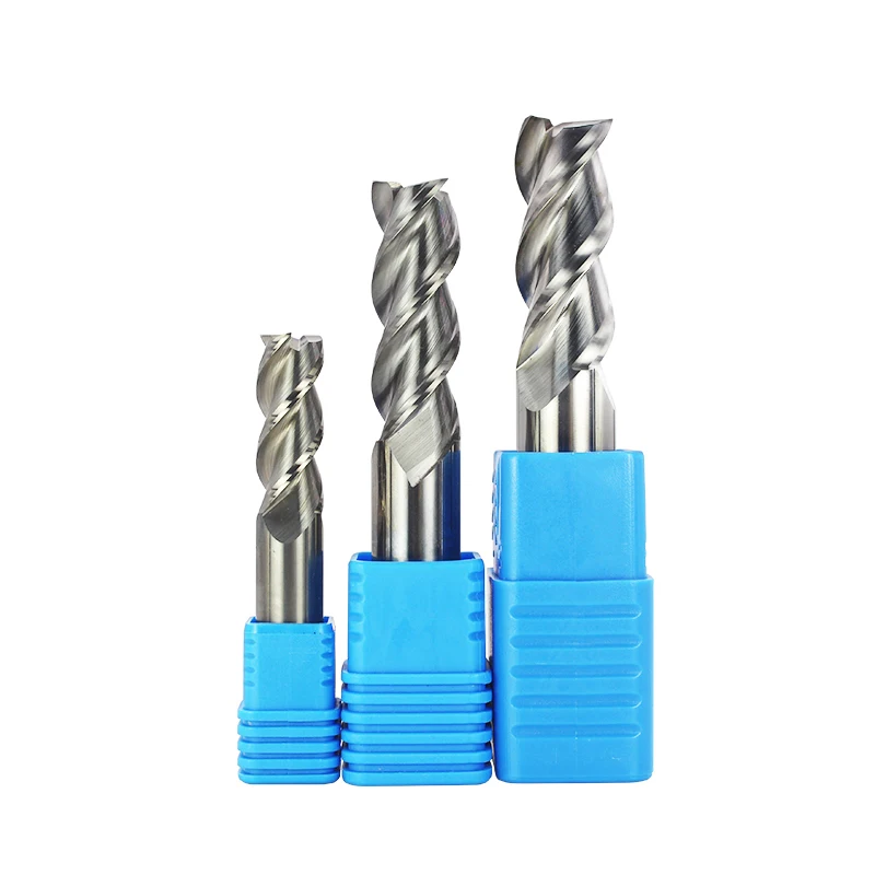1PC Aluminum milling cutter 3F HRC55 2mm 4mm 8mm 10mm 12mm Processing ...