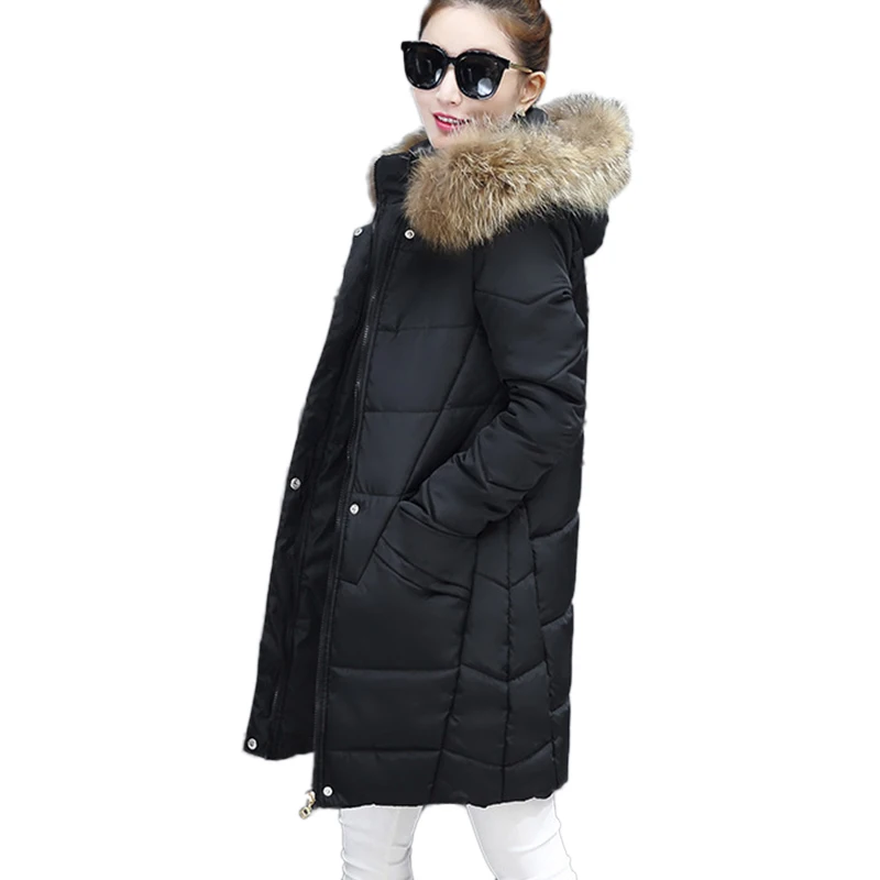 Plus size Women Jacket Winter New 2017 Down Cotton Parkas Thicken ...