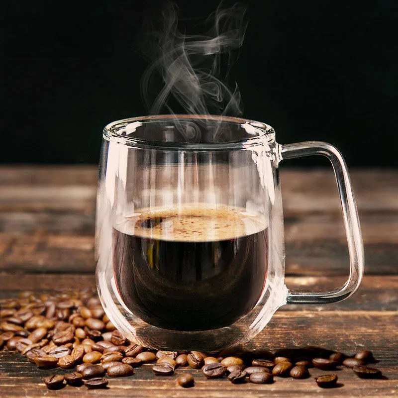 Glass Coffee Cup