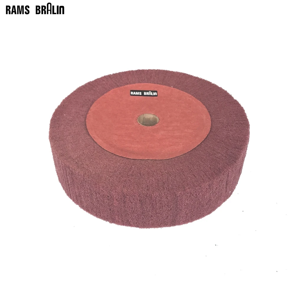 200*50*20mm Non woven Flap Polishing Wheel Mop Wheel 320#-in Abrasive ...