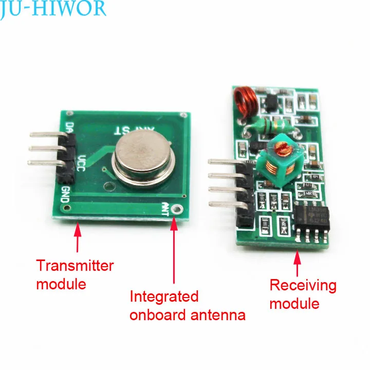 315m Super Regenerative Wireless Transmitter Receiving Module Burglar Alarm Transmitter Receiver ...