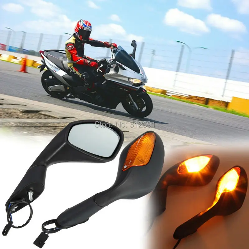 For Aprilia Rsv4 2010 2014 Rsv 4 2013 Rearview Mirrors Integrated