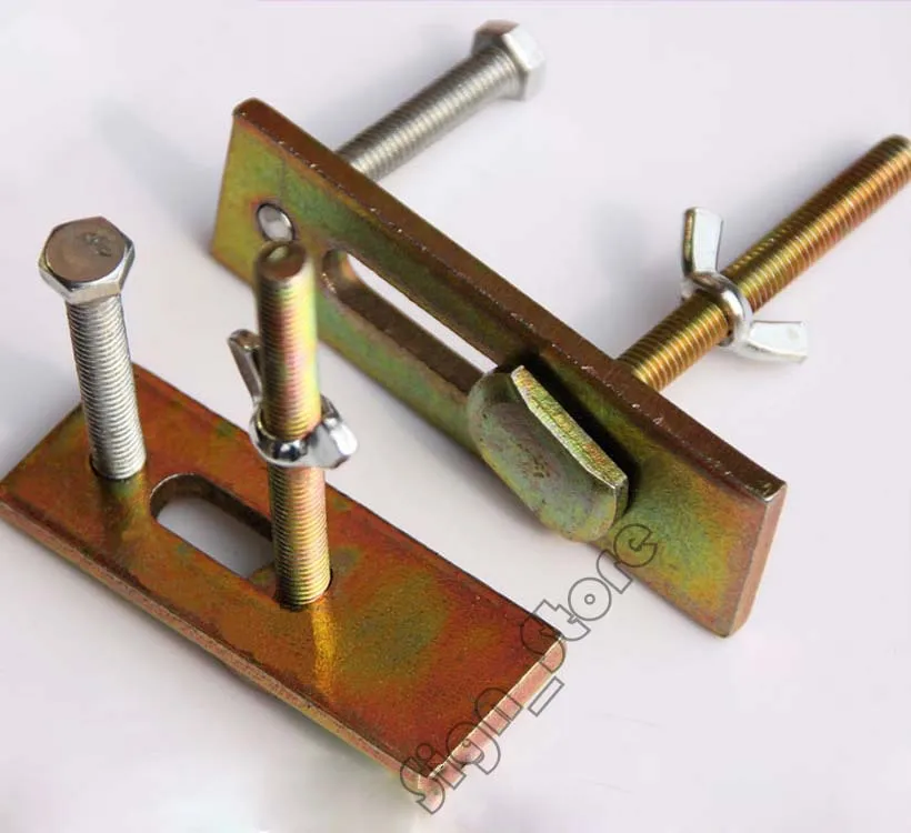 5 ชิ้น DIY CNC Router ชุด Fixture Clamp ความดันแผ่นยึดแผ่นสำหรับทีสล็อต ...