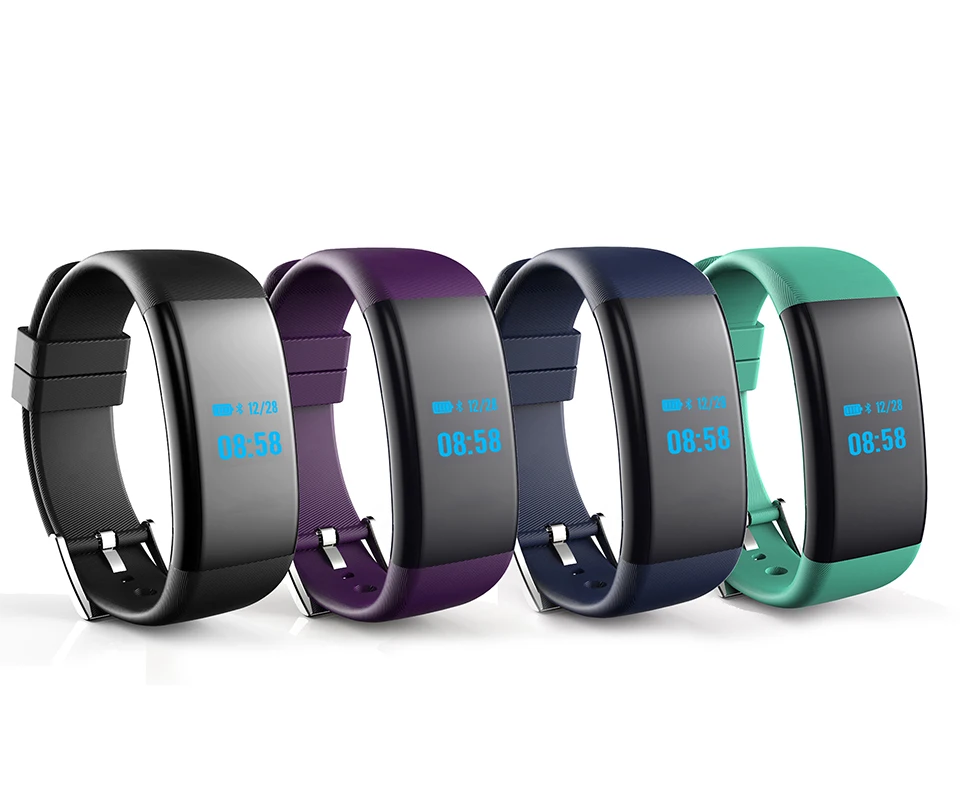 Smart Heart Rate&blood Pressure Sensor Df30 Wristband - Wristbands ...