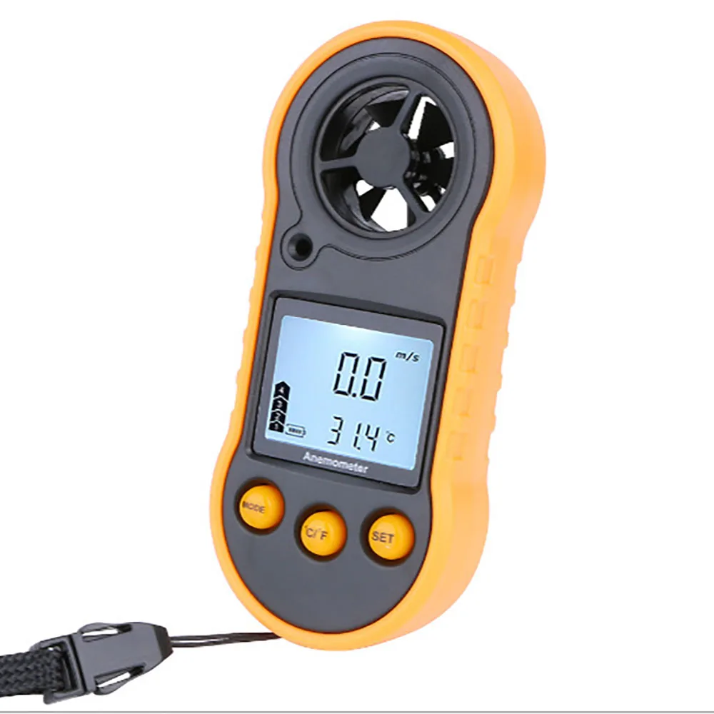 Resolution LCD display digital portable handheld weather station ...