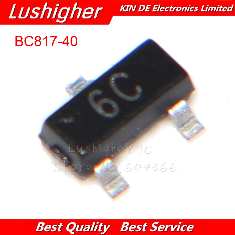 100pcs BC817-40 SOT23-3 BC817 SOT23 SOT 6C NPN General Purpose ...