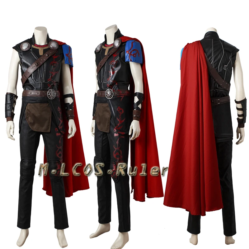 Odinson Thor 3 Thor Ragnarok Cosplay Costume Superhero Thor Outfit ...