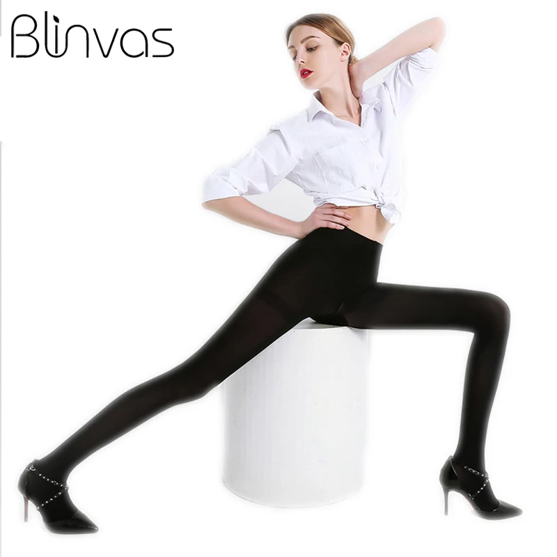 Blinvas Tights Black Gray Pantyhose Solid Women Tights Pantyhose Sexy