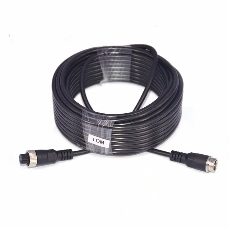 CAR Rear View Camera monitor Cable Video Extension aviation connector ...
