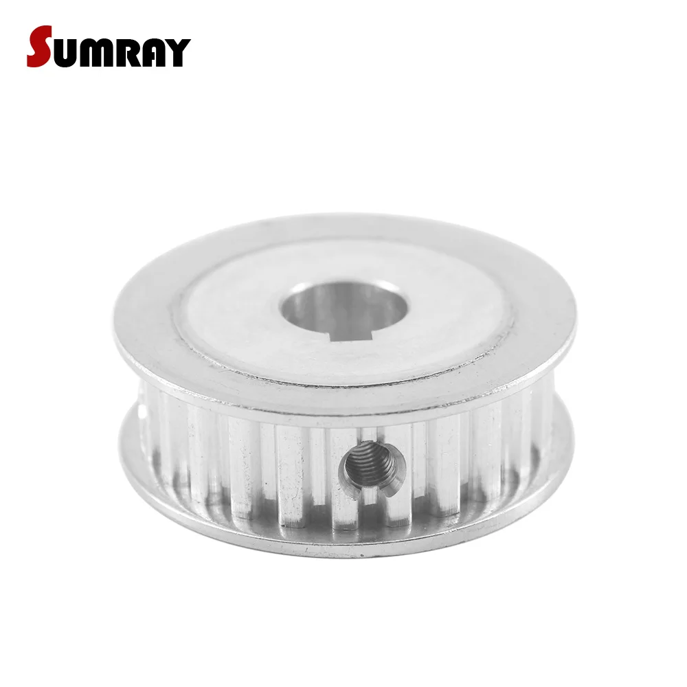 Sumray Xl Keyway 25t Timing Pulley 8/10/12/14/15/16/17/18/19/20mm Bore ...