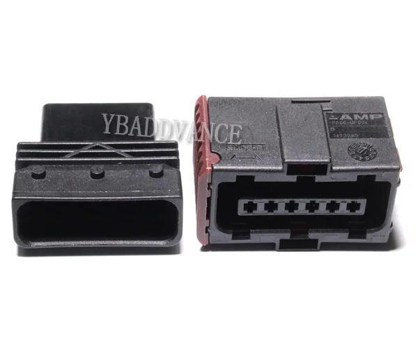 PBT-Tyco-AMP-6-Pin-connector-Female-and-Male-With-Pins-and-Wire-Seals-6 ...