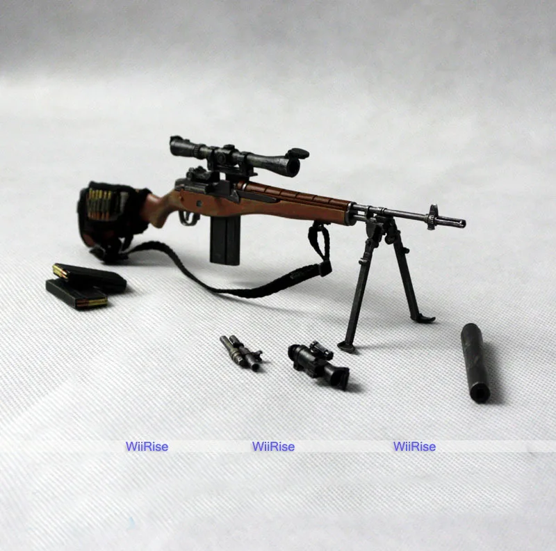 Hot Metal Diecast model display 1:6 AWP M14 X80015 Light Fifty Sniper ...