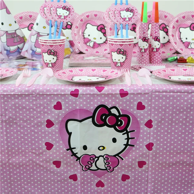 Hello Kitty Party Table Setup