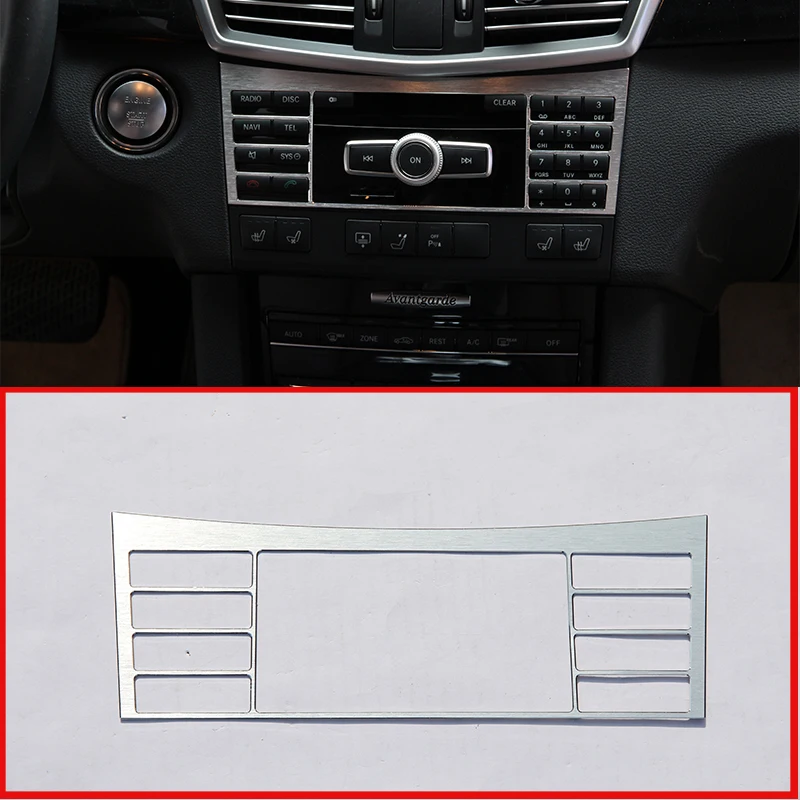 For-Mercedes-Benz-W212-E-E-Class-AMG-2011-2015-Aluminum-Interior-Center ...