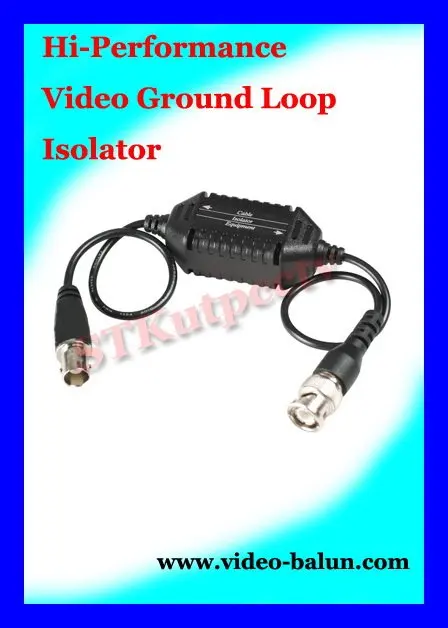 CCTV Video Ground Loop Isolator|isolation resistor|isolation ...