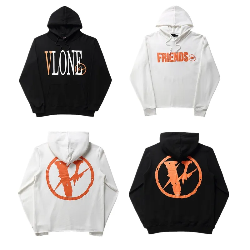 ร้อนยี่ห้อVloneผู้ชายผู้หญิงHoodies Vloneเพื่อนเสื้อสวมหัวCrewneck ...
