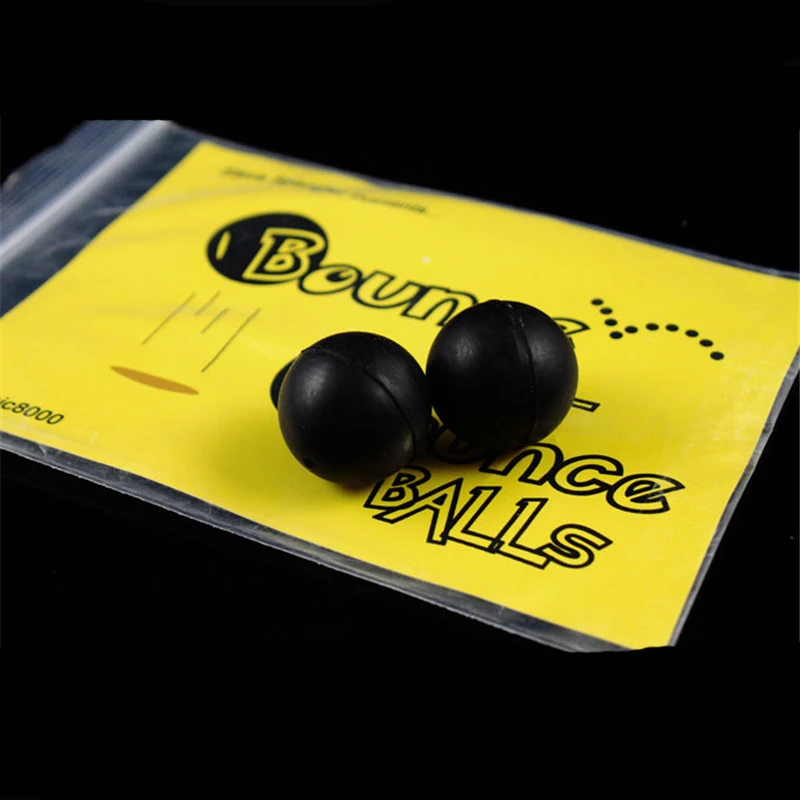 1sets Mental Power Test Ball Bounce No Bounce Ball Close Up Magic Trick ...