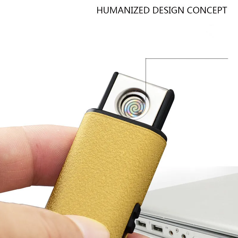 2017 Metal Heat Sprial USB Lighter Rechargeable Electronic Cigarette ...