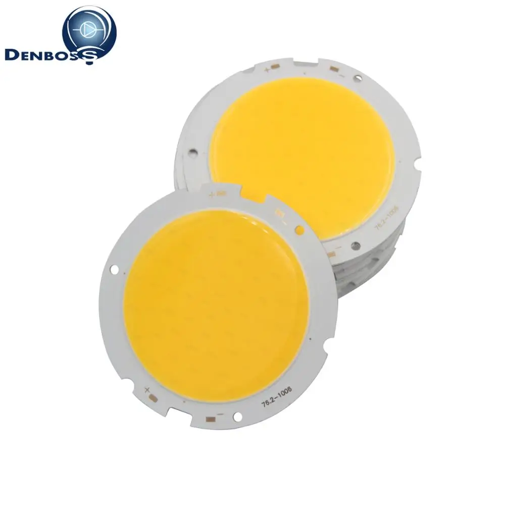 10pcs Promotion Round 76mm 60mm Led Cob Light Source High Power Lumen ...