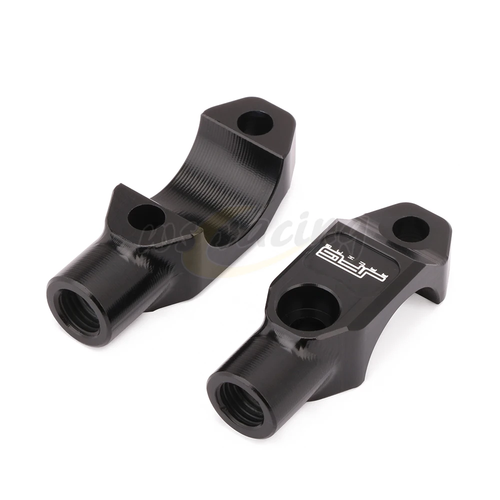 Motorcycle Universal M8 M10 Rotating Bar Clamp Rear View Mirror Mount