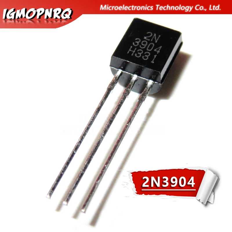 100pcs 2N3904 2N3906 2N4403 2N2907 2N4401 2N2222 PN2222 2N5401 2N5551 ...