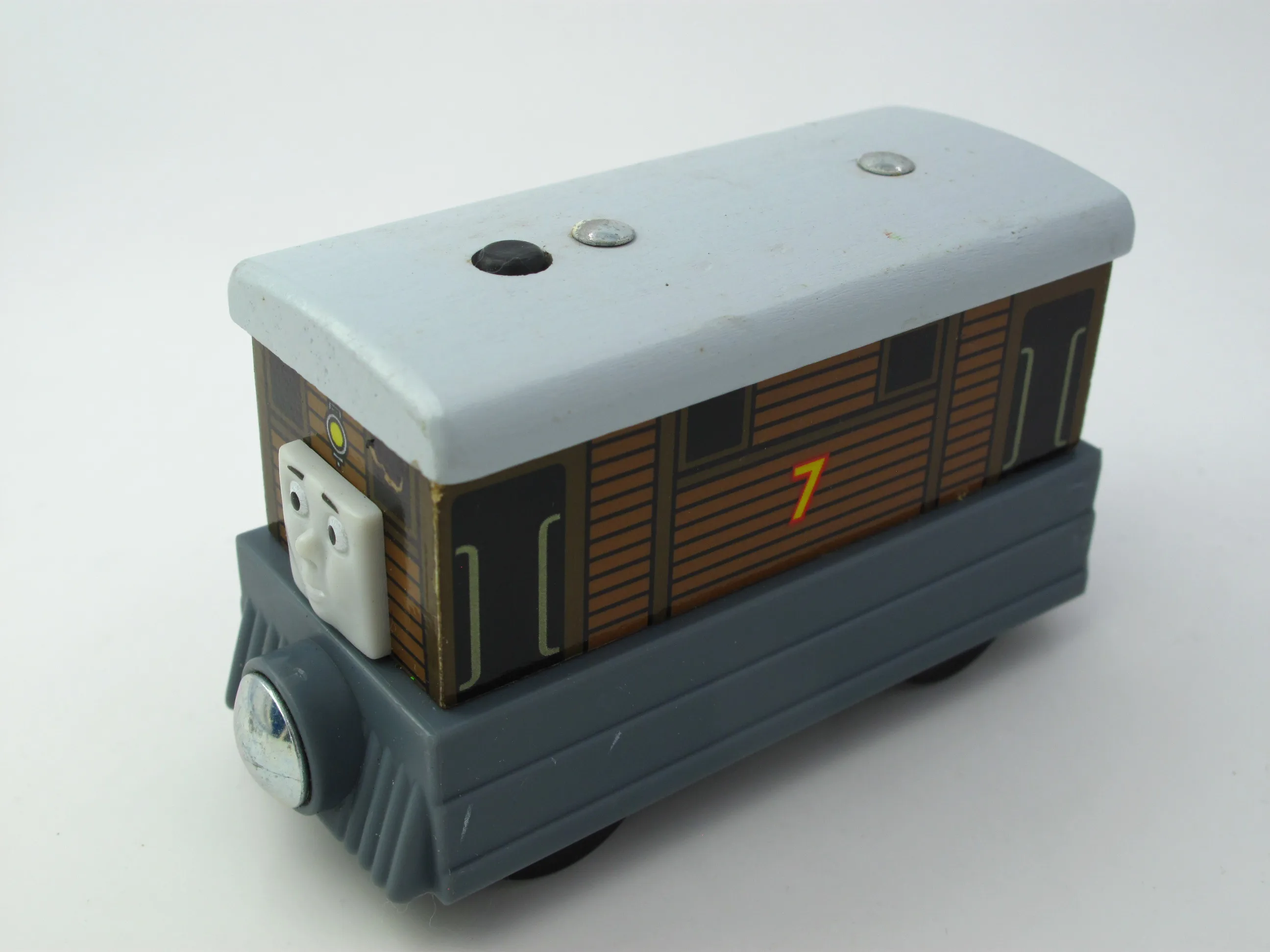 Wooden Train T134W TOBY Magnetic Truck Car Locomotive Engine Railway ...