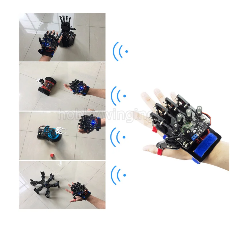 Robotic Wireless Somatosensory Controller Exoskeleton Hand Palm Finger ...